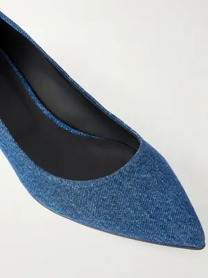 JAMIE HALLER The Kitty Denim Pumps