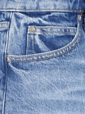 Alexander Wang Denim Mini Zip Skirt
