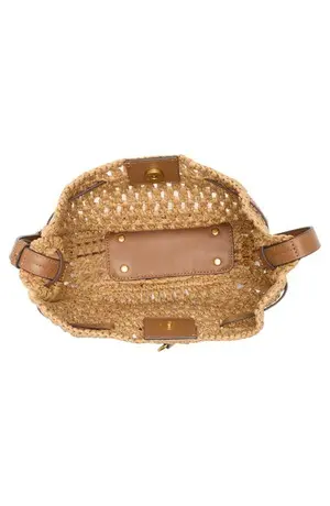 Rag & Bone River Raffia Crossbody Bag - Natural