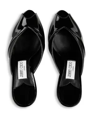 JIMMY CHOO Brigitte 100 Mule Pumps