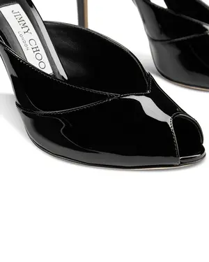 JIMMY CHOO Brigitte 100 Mule Pumps