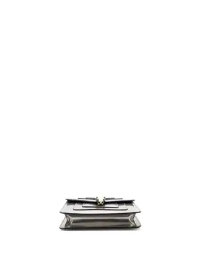 BVLGARI Small Serpenti Forever Square Shoulder Bag Metallic Leather