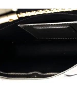 BVLGARI Small Serpenti Forever Square Shoulder Bag Metallic Leather