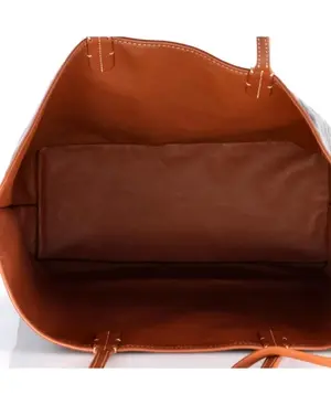 Goyard Pm Anjou Reversible Tote Coated Canvas - Brown