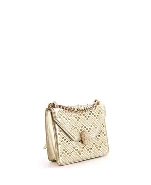BVLGARI Small Serpenti Forever Square Shoulder Bag Full Studded Leather