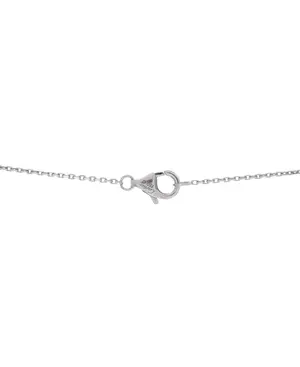 CARTIER Small Trinity Pendant Necklace 18k Gold With Diamonds And Ceramic, 17.75
