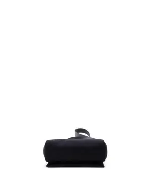 Hermès 20 Herbag Zip Toile And Leather - Black