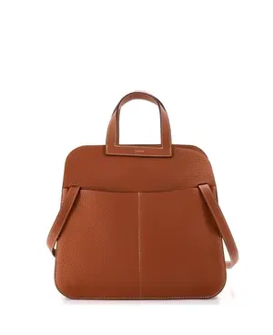 Hermès 31 Halzan Bag Clemence - Brown