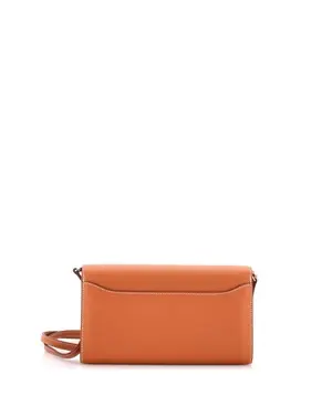 Hermès Constance To Go Wallet Evercolor - Brown
