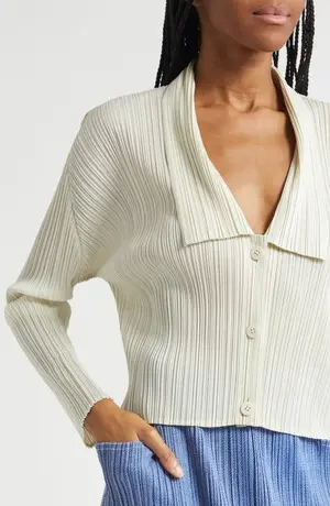 Issey Miyake Pleated Button-up Shirt