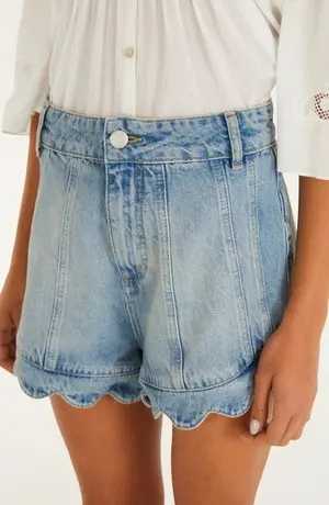 Farm Rio Romantic Ruffle Shorts