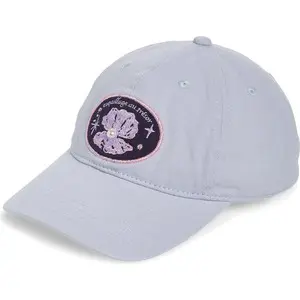 Treasure & Bond Embroidered Patch Baseball Cap - Blue Clam