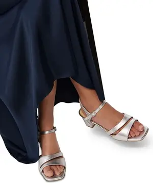 Whistles Cutout Block Heel Sandals