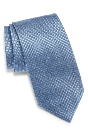 Nordstrom Silk Jacquard Neck Tie - Light Blue