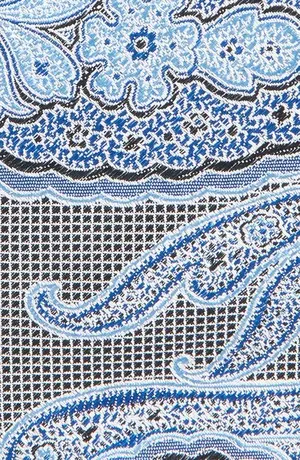 Nordstrom Paisley Silk Jacquard Neck Tie - Black