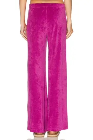 Suzie Kondi Zephyra Terry Flare Pant - Magenta