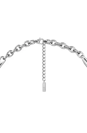 DIESEL® Elongated Link Chain Necklace