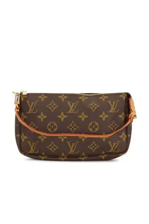 LOUIS VUITTON Monogram Pochette Accessoires Shoulder Bag - Brown
