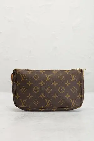 LOUIS VUITTON Monogram Pochette Accessoires Shoulder Bag - Brown