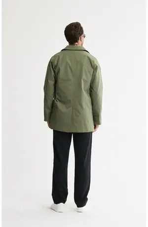 JACHS Tech Twill Mott Coat - Olive
