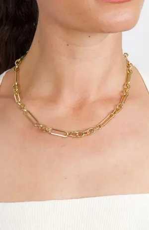 Stella & Dot Alex Link Chain Necklace