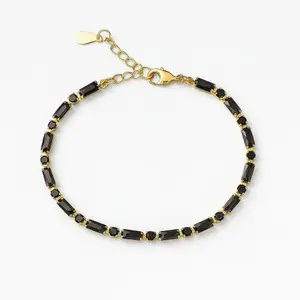 IVY & PEARL CO. The Harrington Noir Bracelet