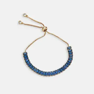 IVY & PEARL CO. The Astoria Sapphire Line Bracelet
