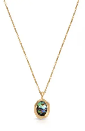 Ettika 18k Gold Plated Pendant Necklace