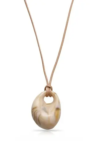 Ettika Resin Medallion Necklace