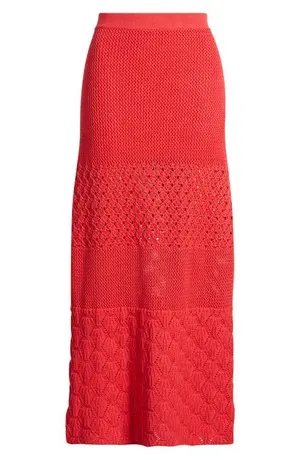 Marine Layer Amada Midi Sweater Knit Skirt