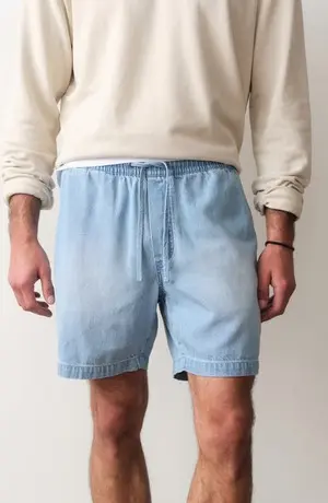 Marine Layer Drawstring Denim Shorts