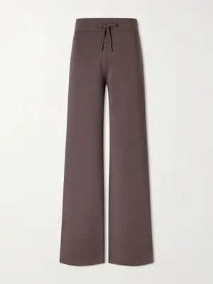 Spanx Airessentials Stretch-jersey Wide-leg Sweatpants