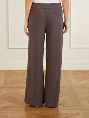 Spanx Airessentials Stretch-jersey Wide-leg Sweatpants
