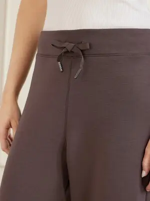 Spanx Airessentials Stretch-jersey Wide-leg Sweatpants