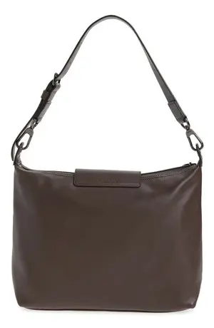 Longchamp Le Pliage Xtra Leather Hobo Bag - Mocha