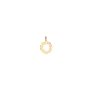 GALER 14k Yellow Gold Sun Pendant - Gold/yellow