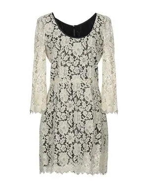 Dolce & Gabbana Lace V-neck Mini Dress