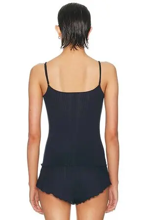 NEGATIVE UNDERWEAR Whipped Cami Top - Navy