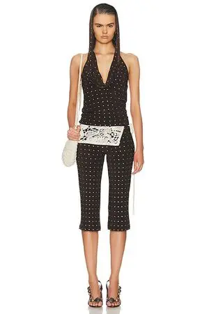 SIEDRES Hunni Top With Studded Detailing