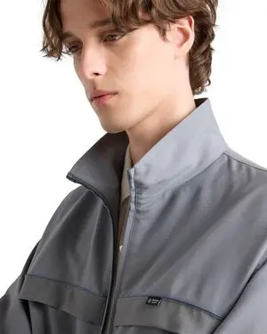 Prada Mohair Wool Jacket - Cloud/pyrite