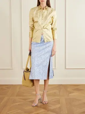Tory Burch Romy Straw Tote