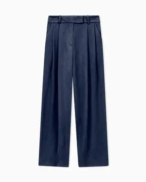 Giorgio Armani Textured Pants For Women