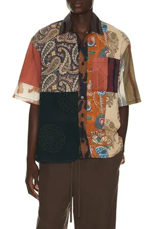 KARDO Yuto Shirt In Beige,black