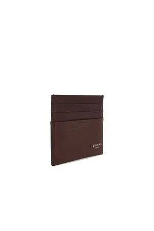 Givenchy Padded Billfold 8 Credit Card Wallet - Chocolate