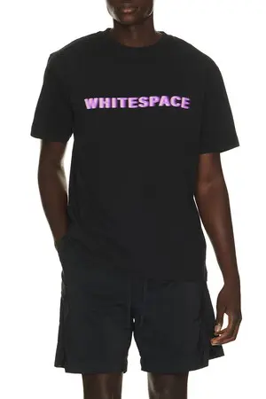 WHITESPACE Premium Graphic Tee - Black