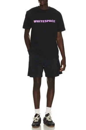 WHITESPACE Premium Graphic Tee - Black