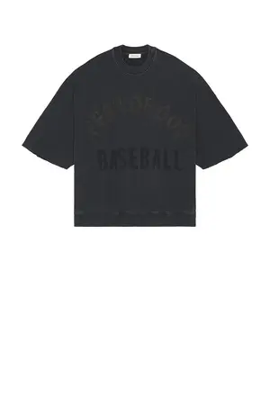 Fear Of God French Terry Crewneck Sweatshirt - Black