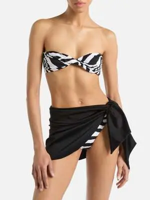 Balmain Tie Sarong - Black