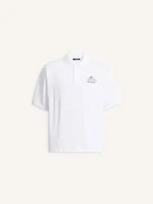 Balmain Printed Vine Polo
