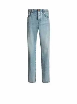 Balmain Light Wash Jeans For Men
